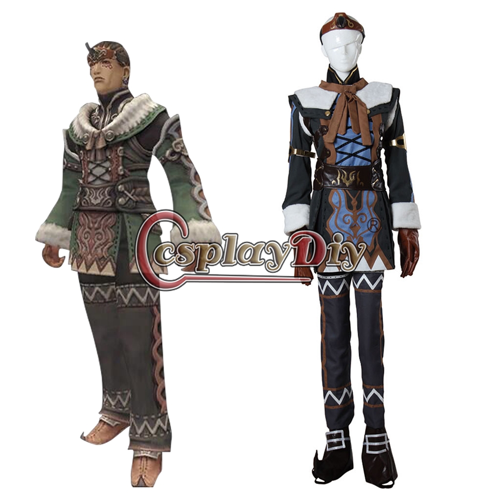 Final Fantasy XI Summoners Caller Cosplay Costume,