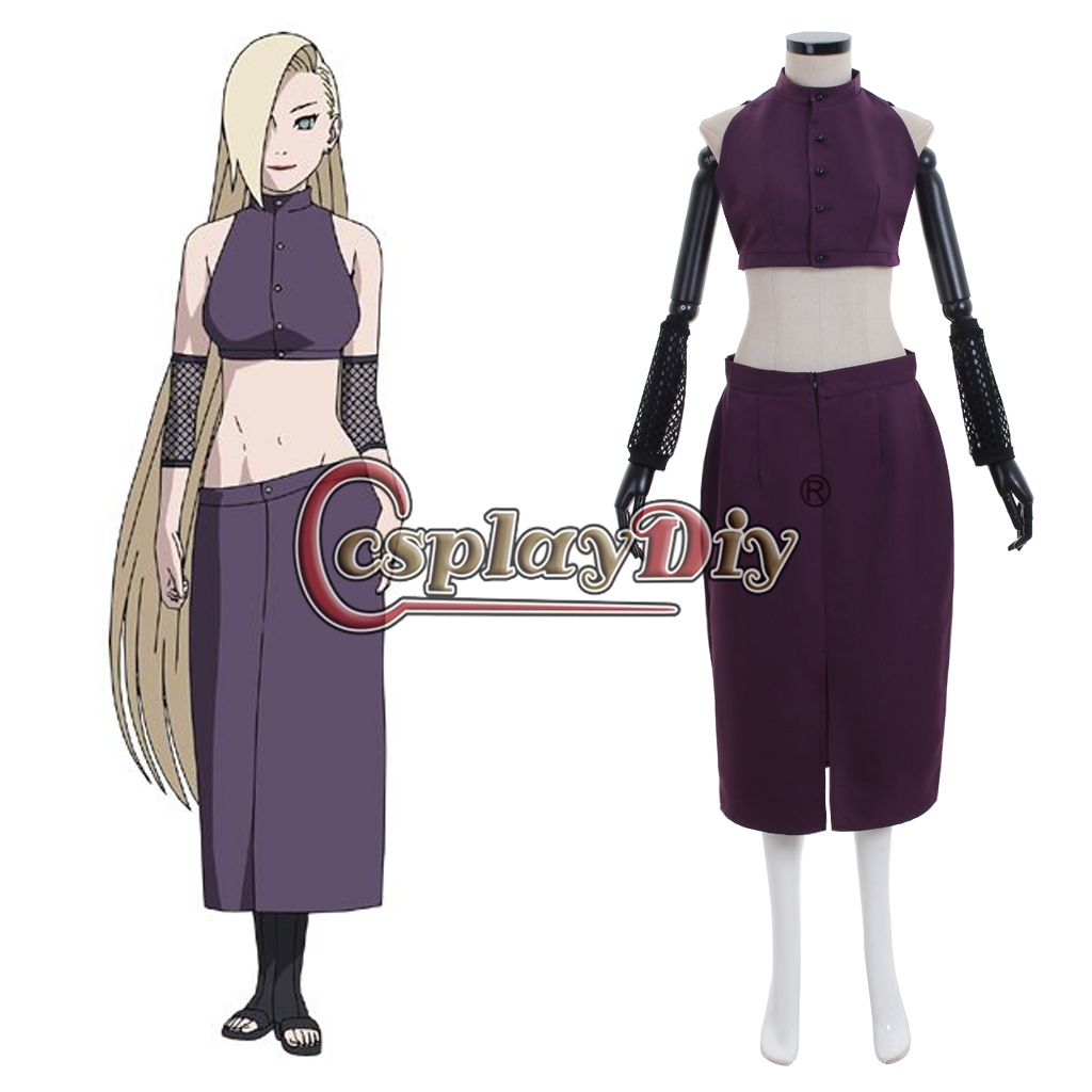 Naruto Yamanaka Ino cosplay costume,