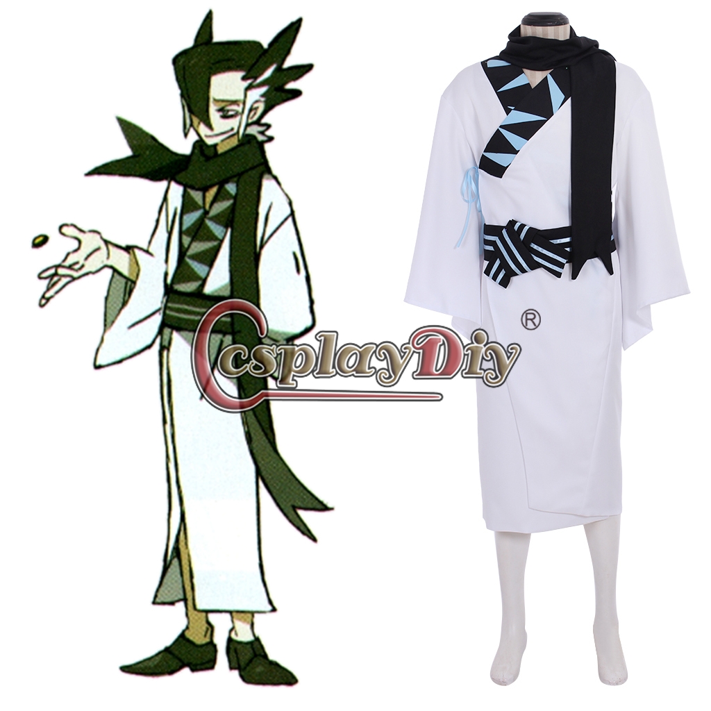 Cosplaydiy Pokemon Sun and Moon Cosplay Giima Grimsley Male Cosplay ...