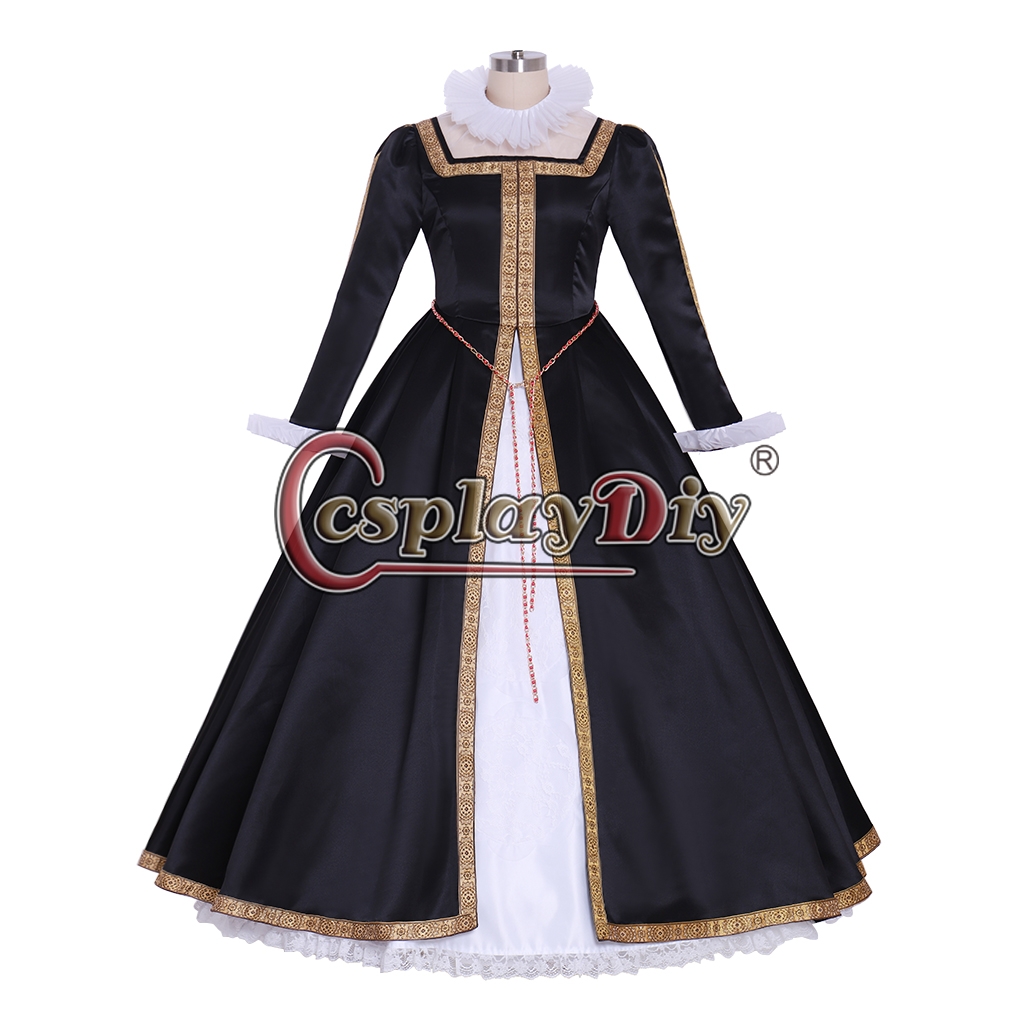 Cosplaydiy Victorian Queen Elizabeth Tudor Period Tudor dress cosplay ...