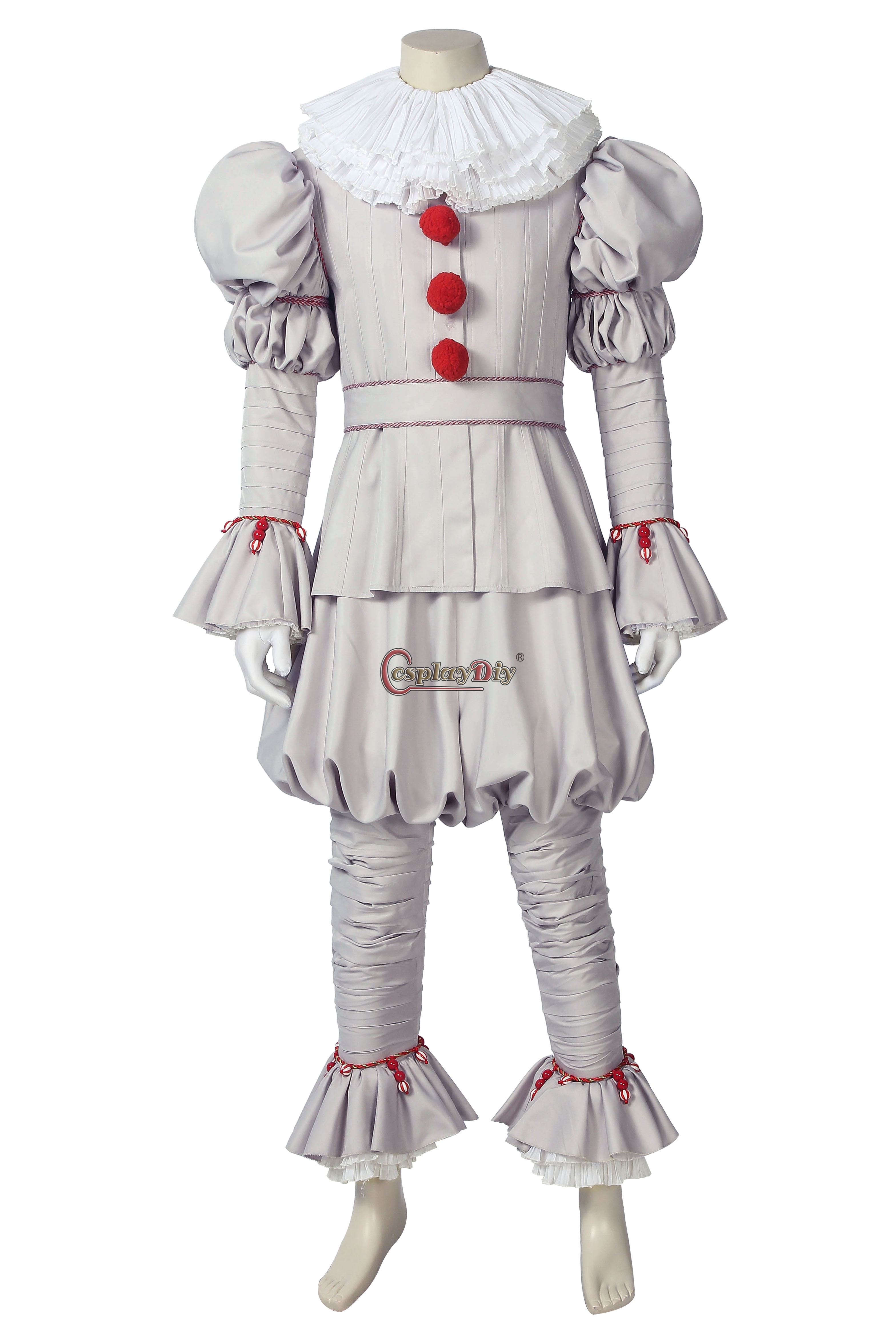 Cosplaydiy It chapter two Pennywise Cosplay Costume IT Dancing Clown ...
