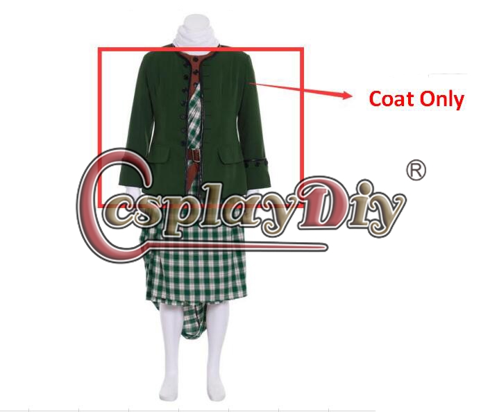 Cosplaydiy Outlander TV series cosplay costume Jamie Fraser costume ...